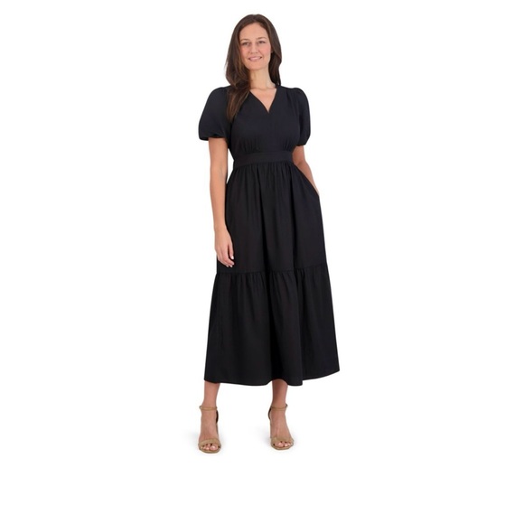 French Connection | Dresses | French Connection Ladies Puff Sleeve Maxi ...